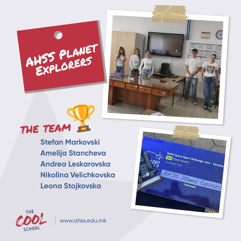 🌌 AHSS Planet Explorers Shine at NASA Space Apps Challenge! 🌌 ...